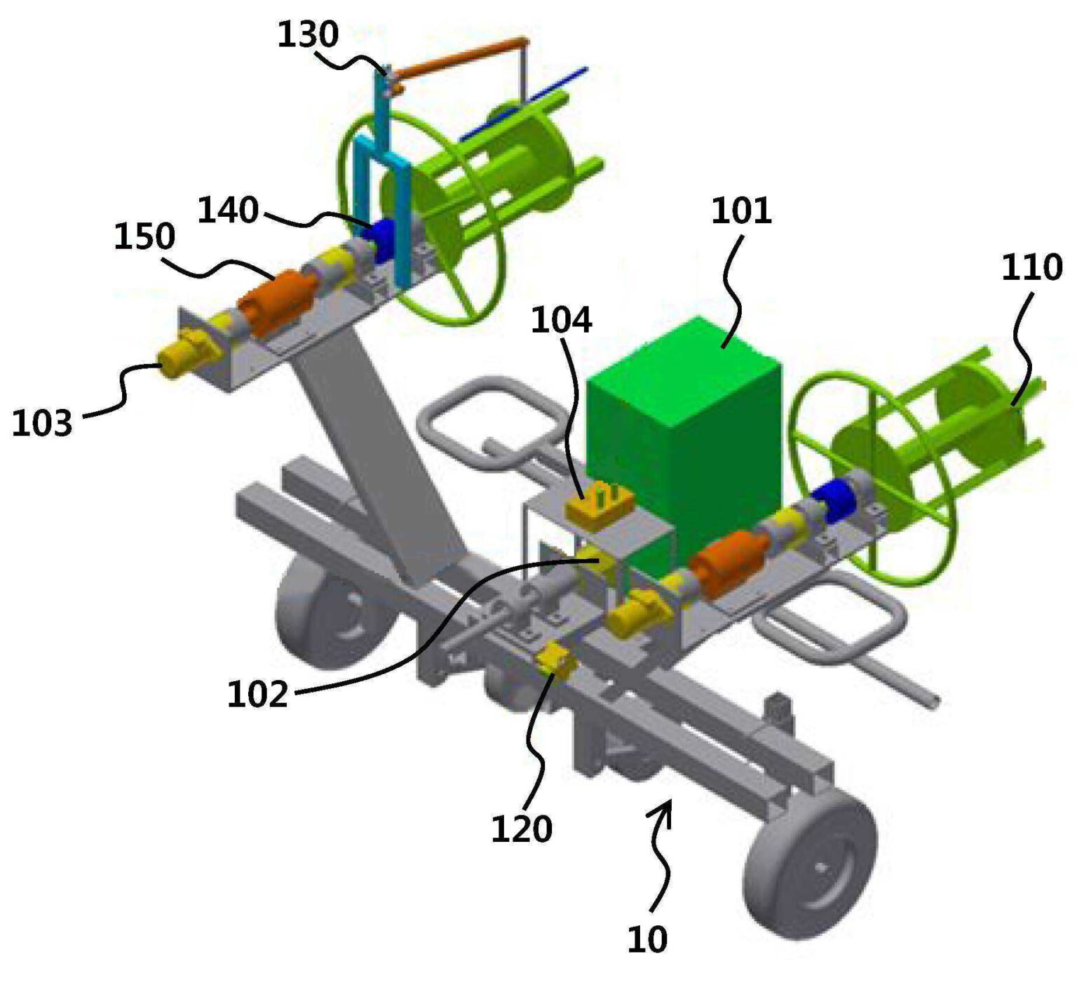폐 멀칭비닐 자동 수거장치 및 방법(Automatic collection apparatus and method of waste ...